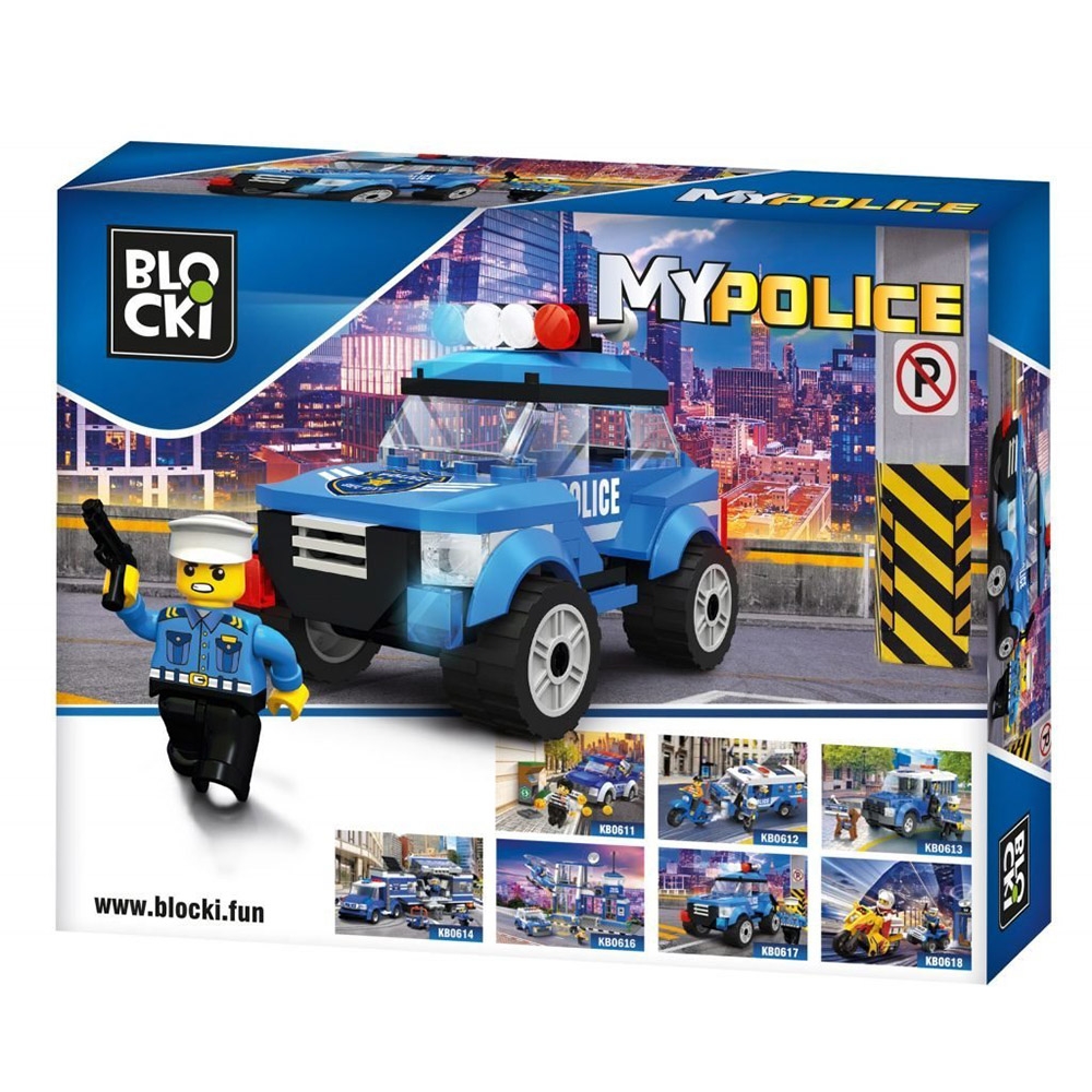 Blocki My Police, Masina de politie pentru patrulare - Board Games ...